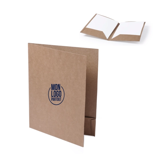 Pochette cartonnée personnalisée avec rabats - Boite à Objets